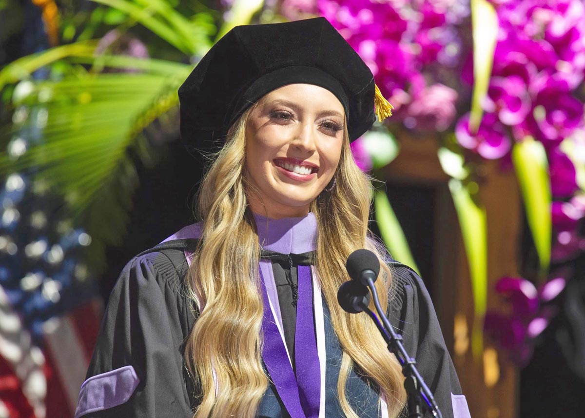 Crowning Achievements | Dr. Samantha Gallia ’22 – Contact Point